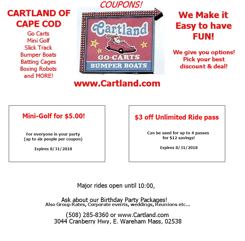 Cartland Coupons